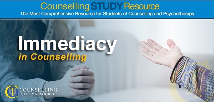 Immediacy in Counselling • Counselling Tutor